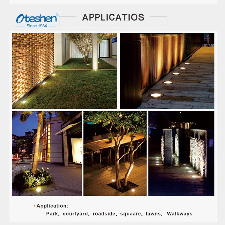 Modern design continuous inground light inground light led underground ...